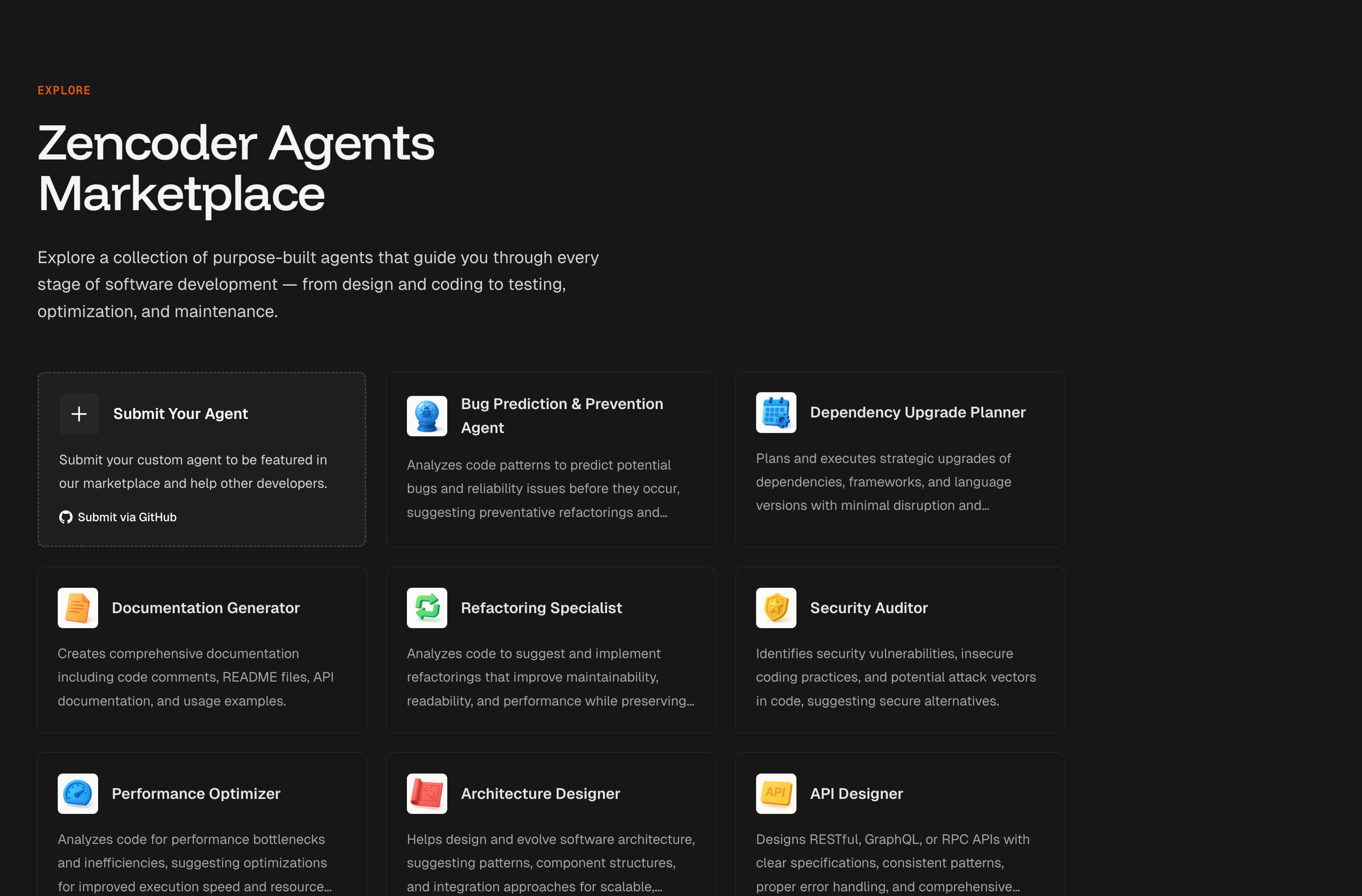 Zen Agents | Zencoder – The AI Coding Agent Zen Agents | Zencoder – The AI Coding Agent